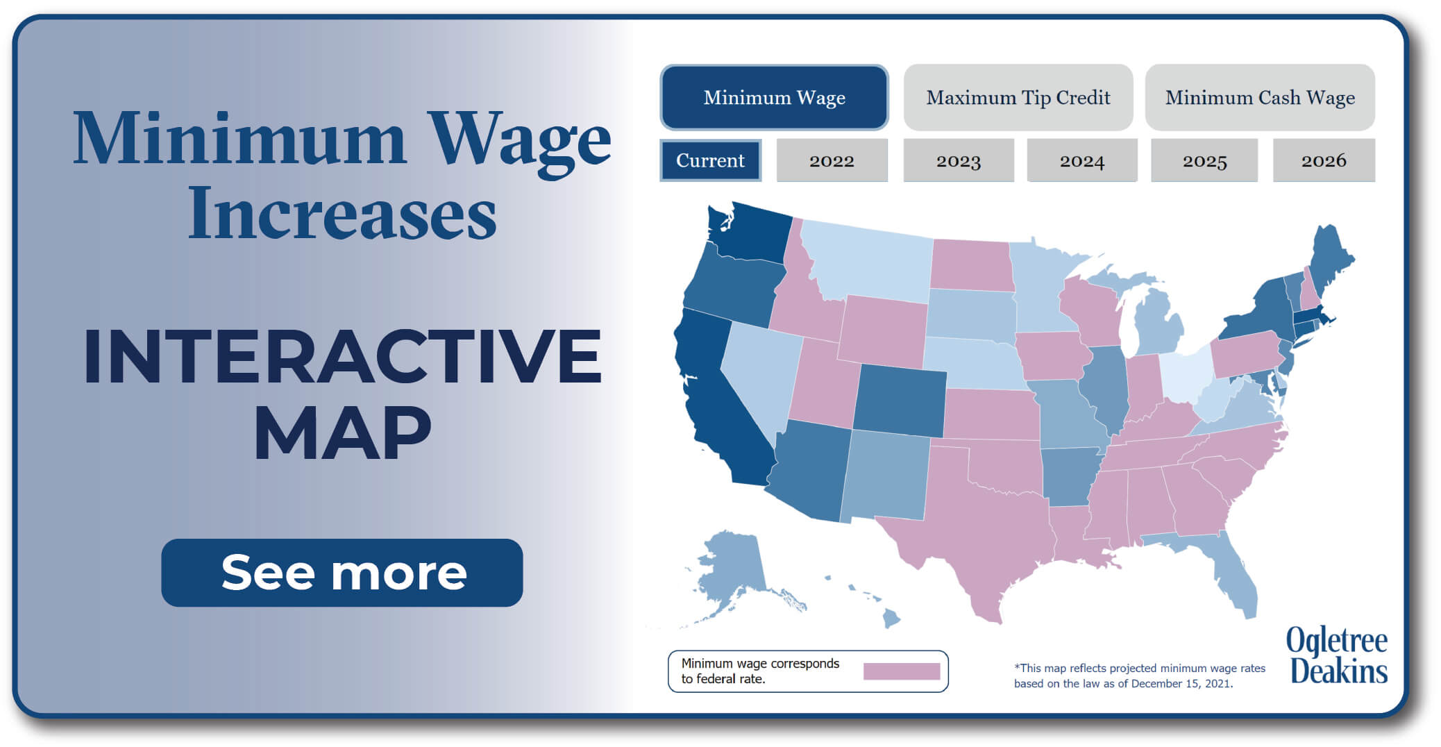 Minimum Wage Increases In 2022 A Chart Of Upcoming Changes And